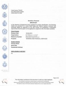 How to obtain an Australia police certificate? - Aofan Consulting